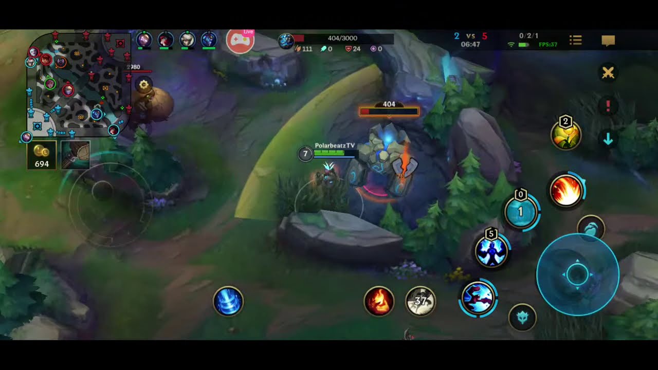 League of Legends Wild Rift - Rank game - Oct 27, 2020 - YouTube