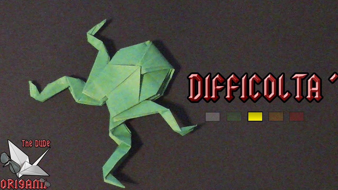 [ORIGAMI ITA] Rana #2 || Origami Per Bambini (E Non Solo!) - YouTube