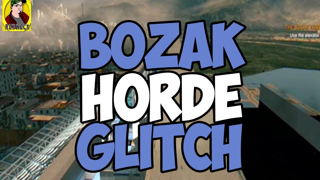 BOZAK HORDE GLITCHES - HOW TO GET ON TOP OF STADIUM IN BOZAK HORDE ...