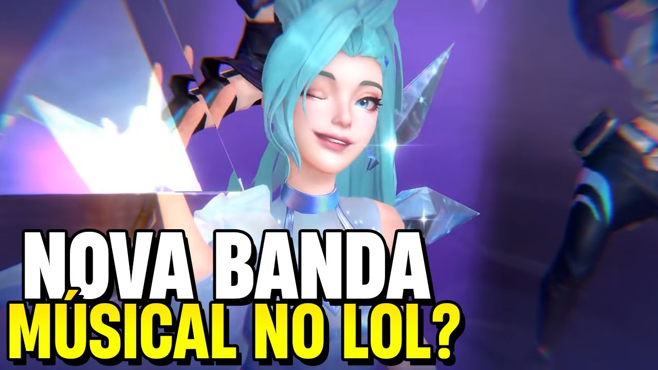 RIOT JÁ COMEÇOU OS TEASERS PRA NOVA BANDA DO LEAGUE OF LEGENDS? - YouTube