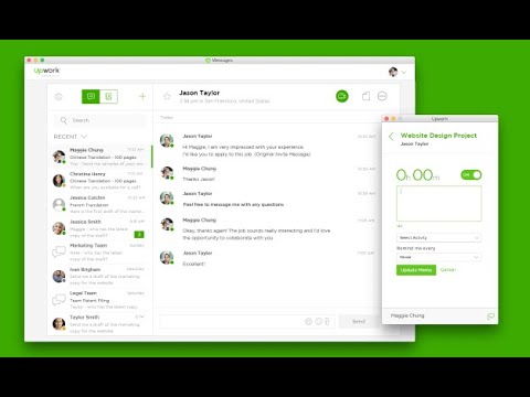 Upwork Time Tracker (Desktop App) - YouTube
