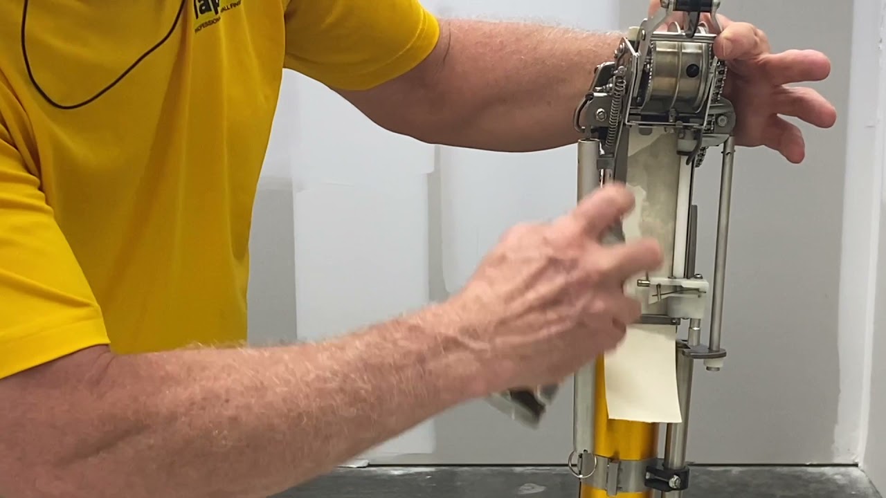 TapeTech Quick Tool Tips - How to keep the tape guide on your TapeTech ...