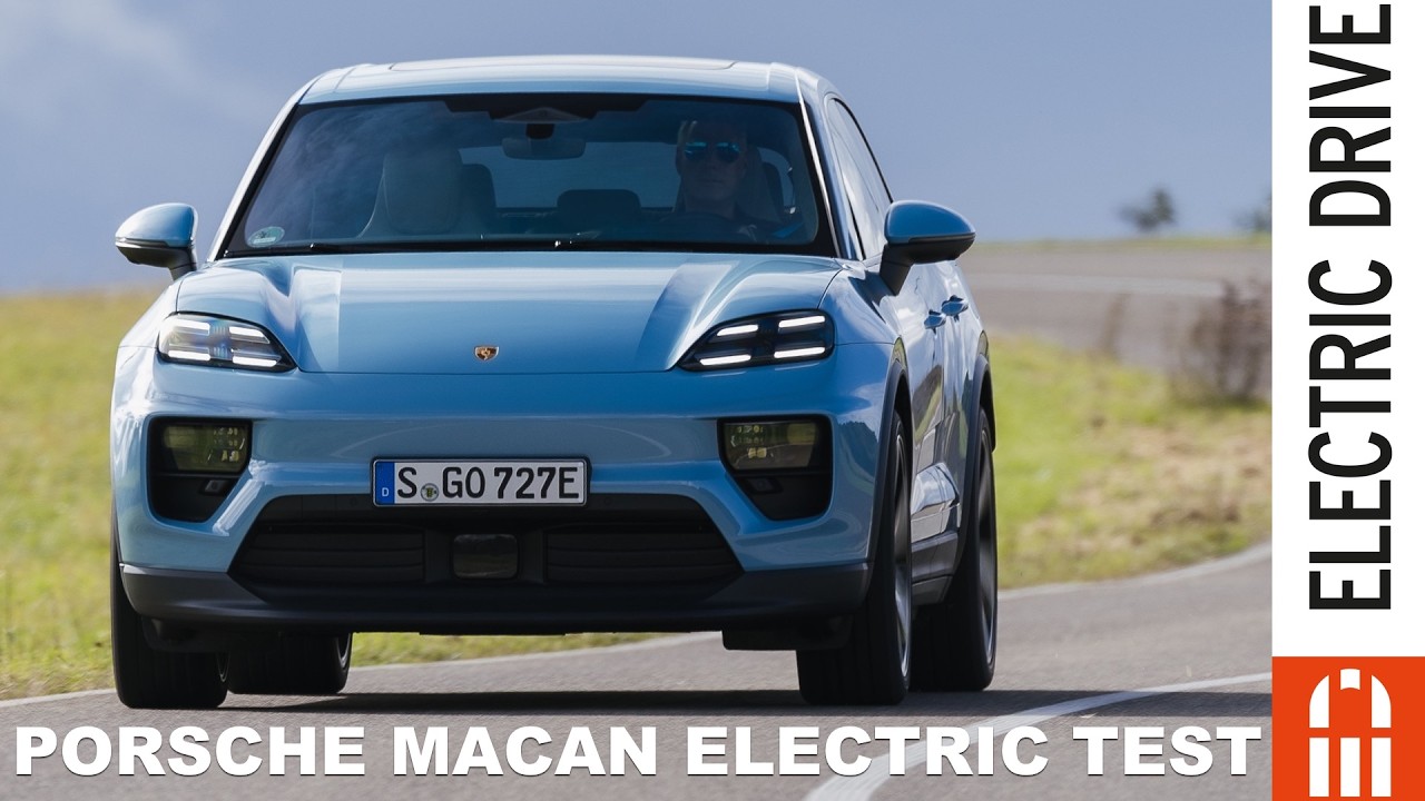 Porsche Macan Electric mit Heckantrieb Fahrbericht Test Verbrauch Preis ...