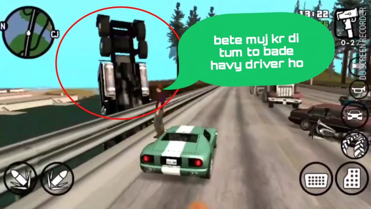 bete mouj kr di tum to bade heavy driver ho. gta sa virsion || mouj kr ...
