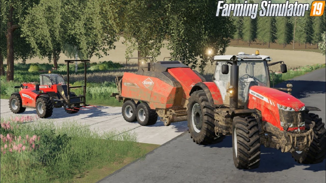 FS 19 - grosse saison de paille - New série - EPS 1 - multijoueur - YouTube