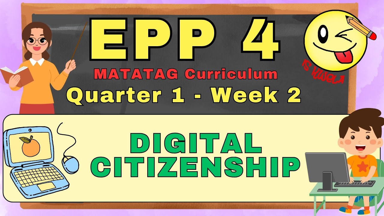 EPP 4 MATATAG Curriculum Quarter 1 - Week 2 (Lesson Slides) - YouTube