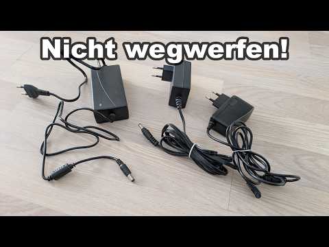 Nicht wegwerfen! Behalte deine alten Netzteile aus diesem Grund