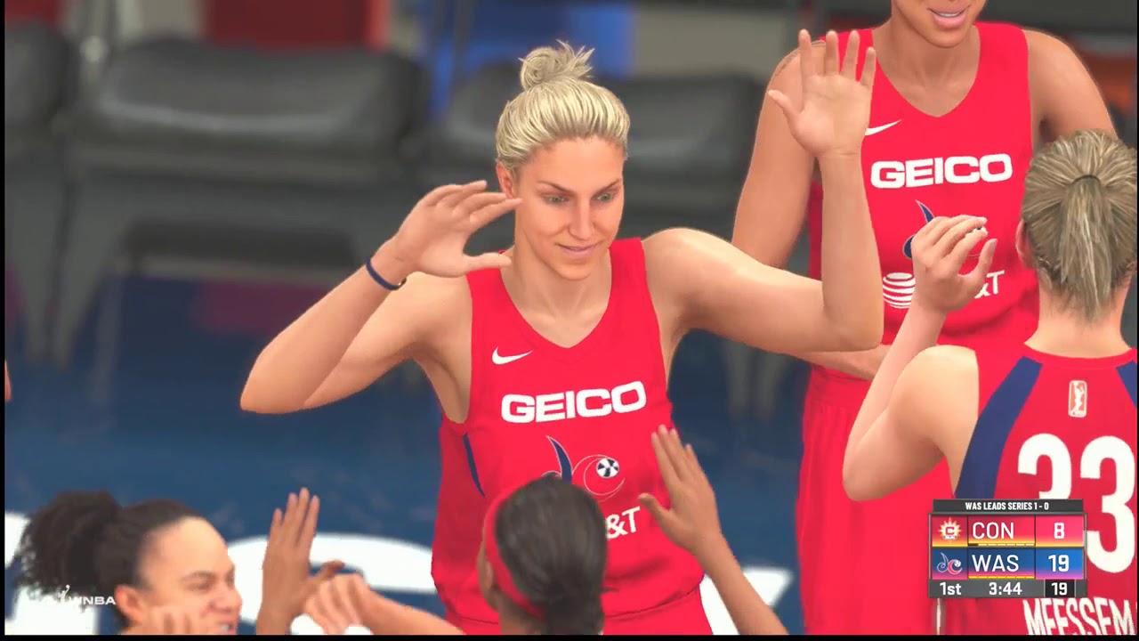 (NBA 2K20: Version 1.05) WNBA Finals Game 2 (Connecticut Sun vs ...