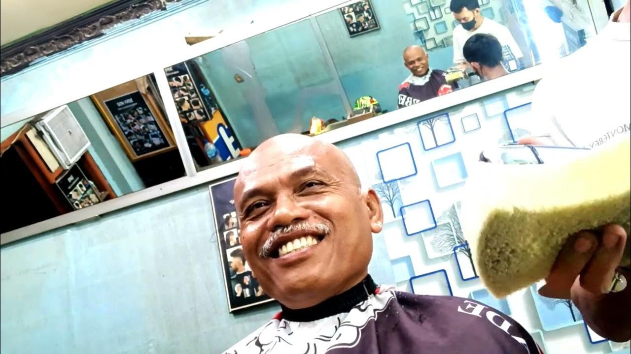 GAYA RAMBUT BOTAK 2024 || BOTAK LICIN tanpa KEROK SILET - YouTube