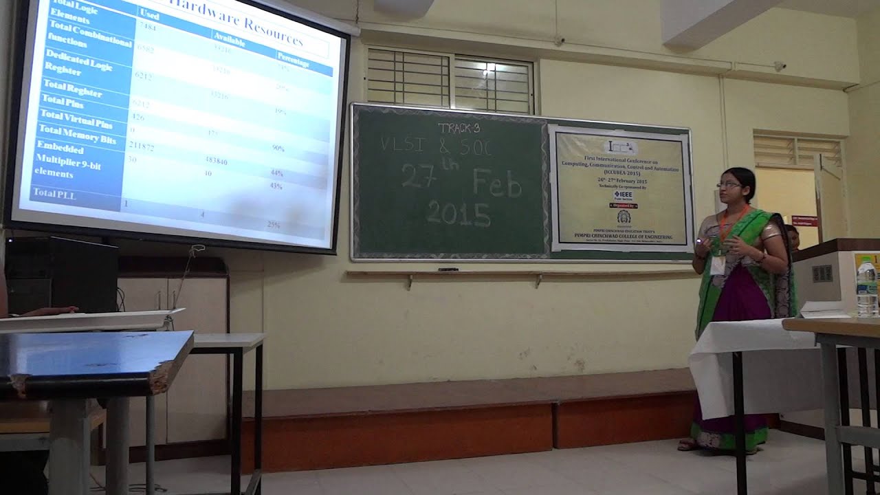 IEEE Paper Oral Presentation on Video Image Processing. - YouTube