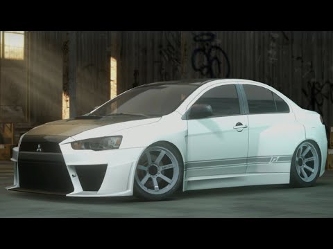 NFS The Run - Mitsubishi Lancer Evolution X "NFS Edition" - YouTube