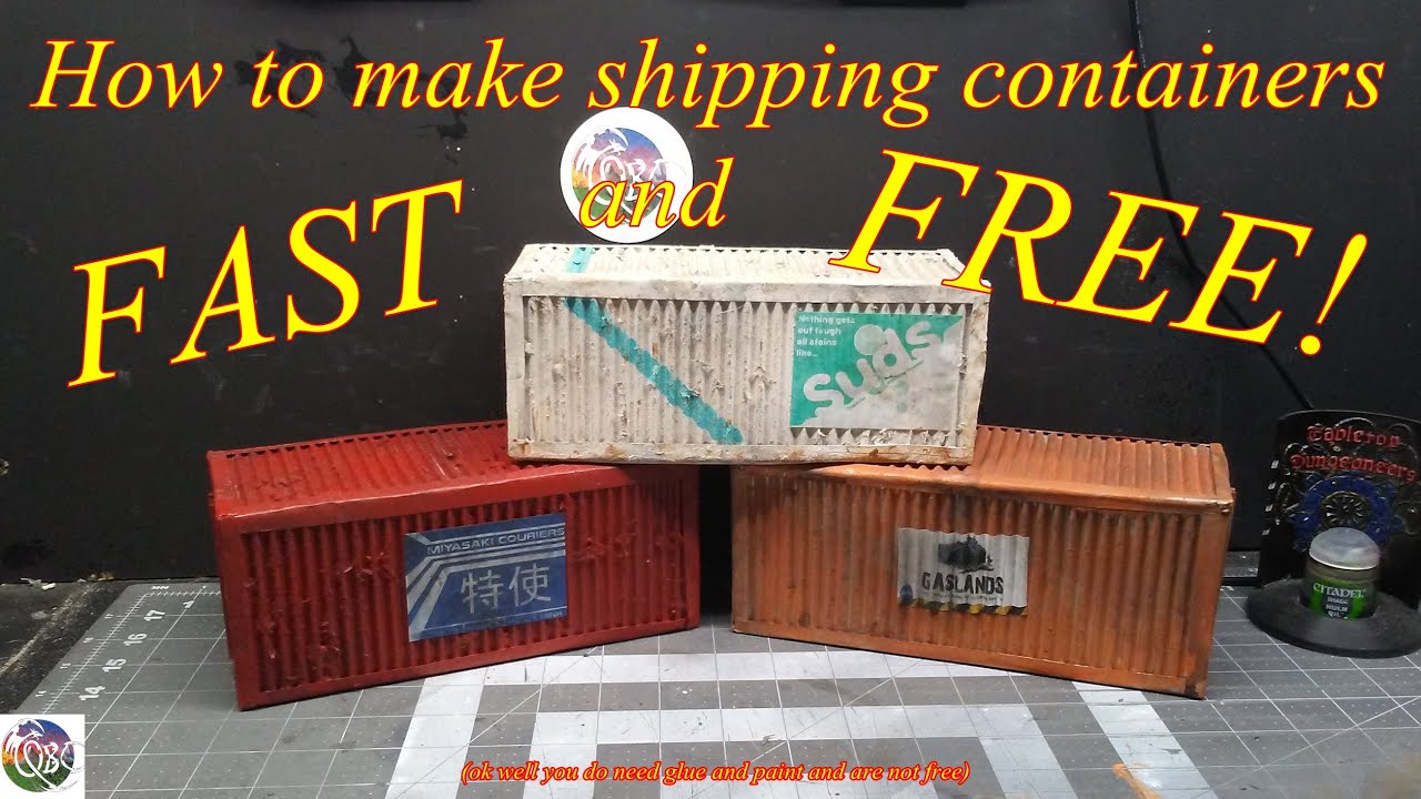 How To Make Shipping Containers FREE YouTube how-to-make-shipping-containers-free-youtube