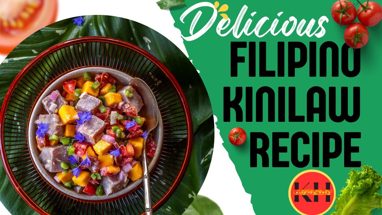 Salmon kinilaw recipe - YouTube
