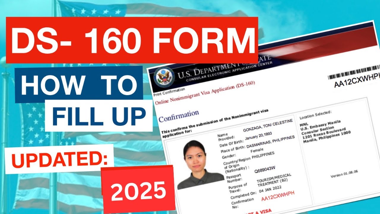 How to Fill Out DS 160 Form Correctly I Step by Step Guide (2025) US ...