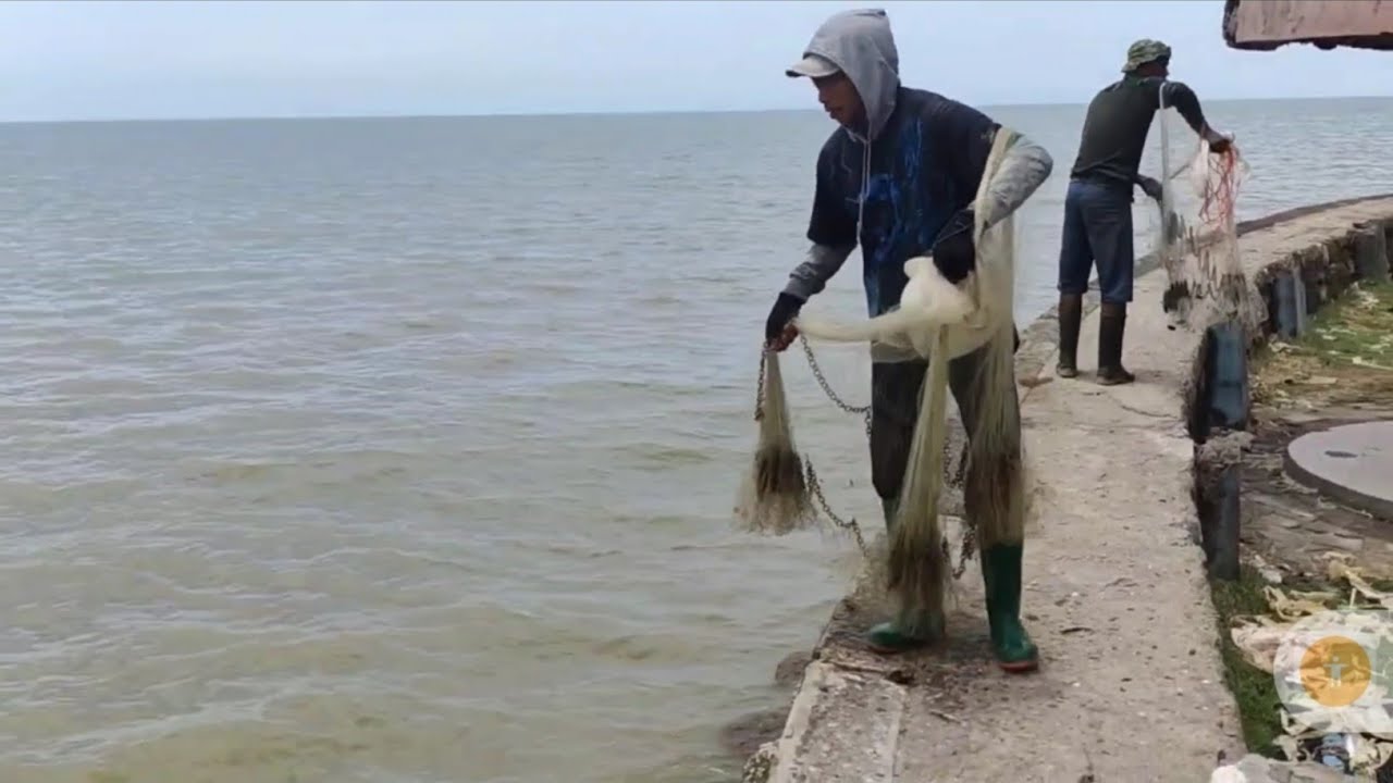 JALA IKAN DI LAUT,,,SETIAP TEBAR JALA DAPAT BANYAK IKAN,,NETS FISHING ...