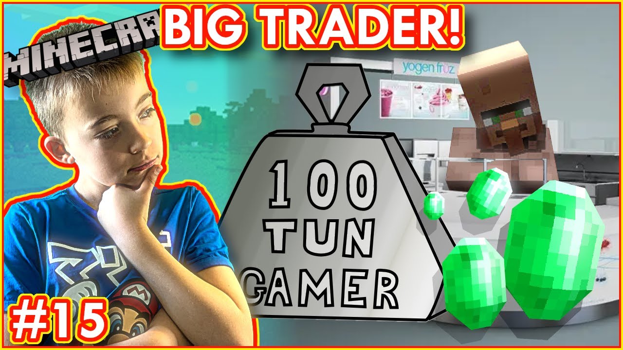 Minecraft -15- Mega Trader!! - YouTube