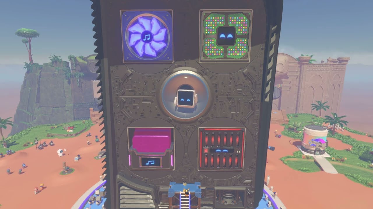 Astro Bot crash site song - all parts - YouTube