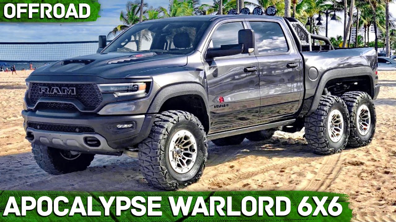 New 2021 Apocalypse Warlord RAM TRX 6x6 in ACTION - YouTube
