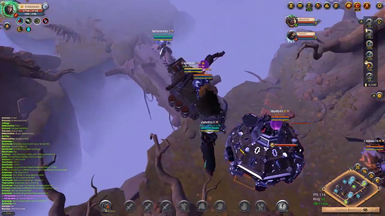 Albion Online BATTLE MOUNT FIGHTS - YouTube