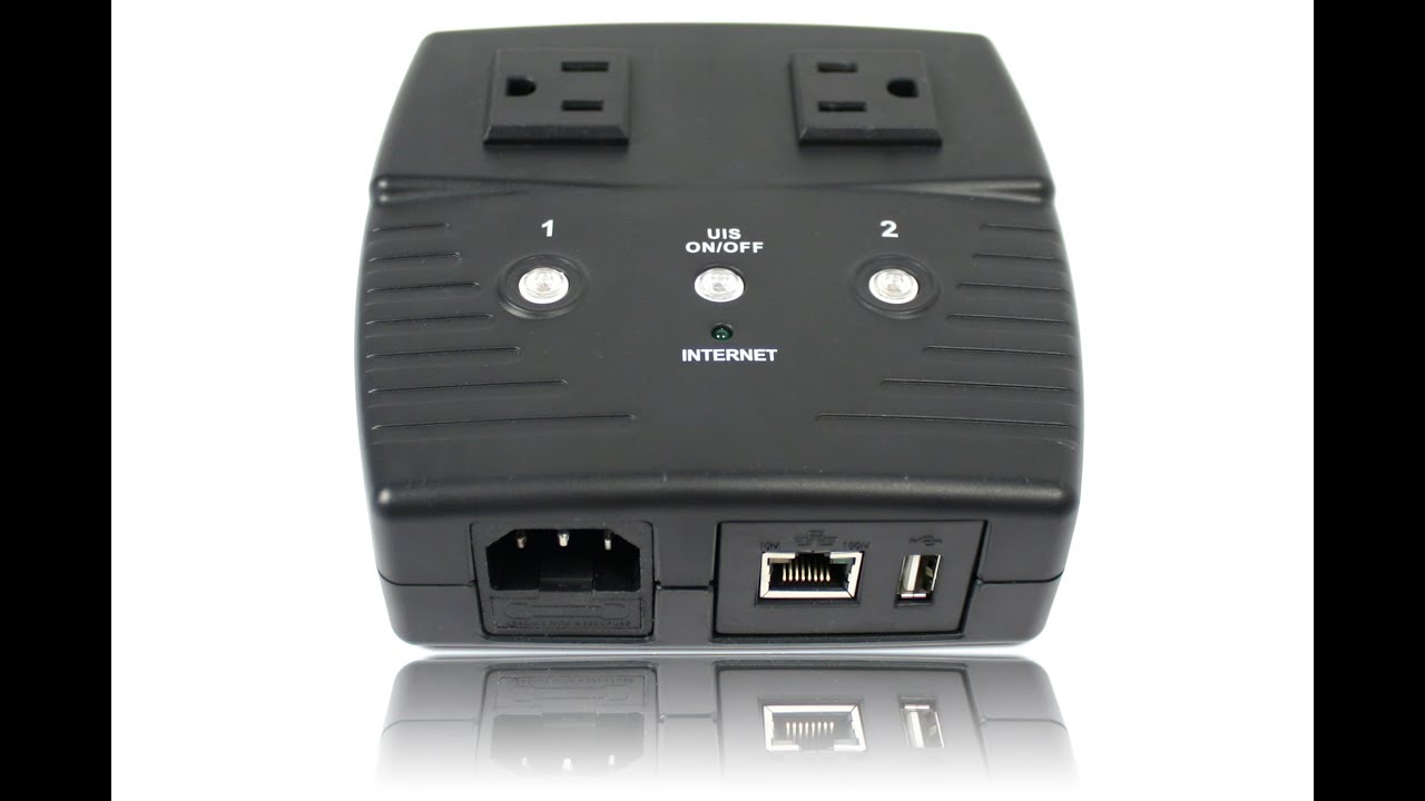 2 Outlet IP Switch Advanced Ping Settings - YouTube