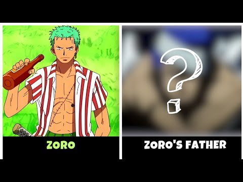 One Piece Characters And Their Parents - YouTube