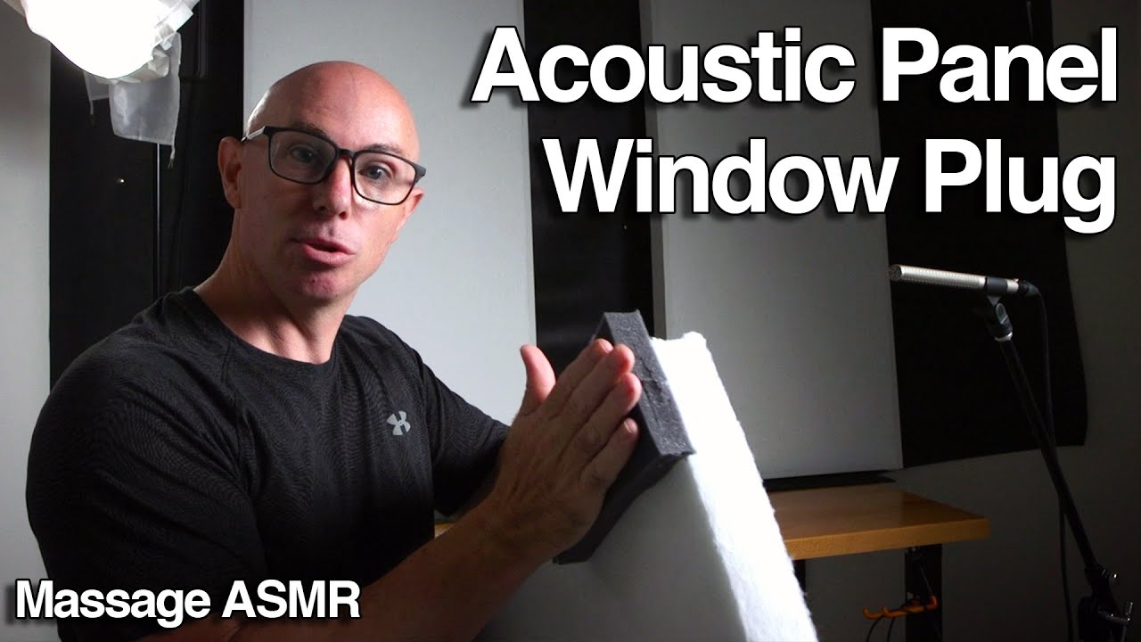 ASMR Recording Room Tour Acoustic Upgrades - Window Plug Sound Proof ...