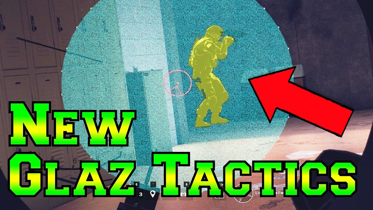 NEW GLAZ TACTICS - Thermal Scope is Awesome - Rainbow Six Siege Velvet ...