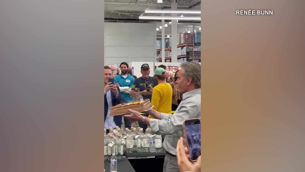 Breaking Bad Stars At San Diego Costco - YouTube