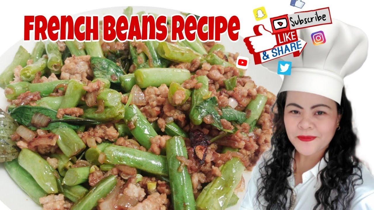 Simpleng Ulam // French Beans Recipe // Stir-fry Vegetables - YouTube