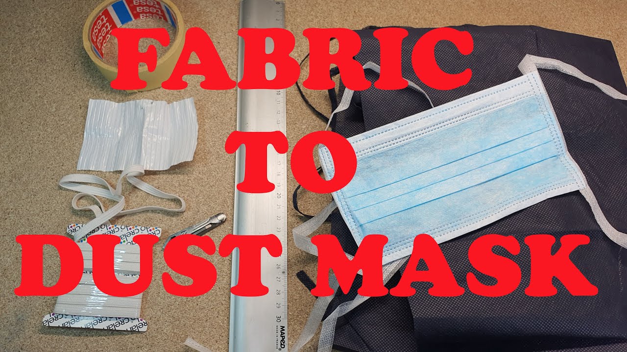 Do It Yourself Dust mask ! Healthsaver? - YouTube