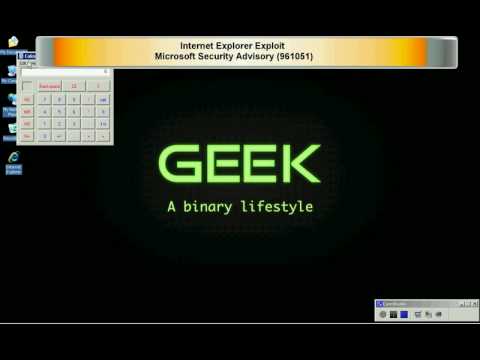 Internet Explorer Exploit Education - YouTube
