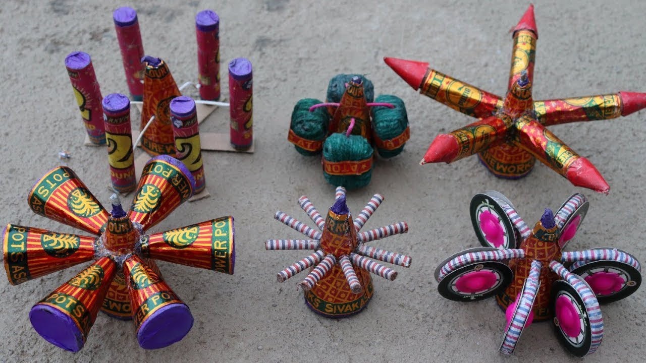 Anar Combos Experiment | Anar Cracker Testing | Fireworks Experiment ...