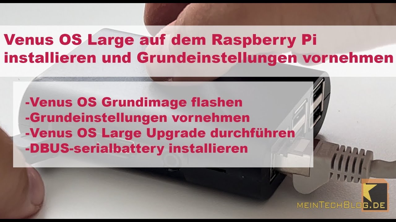 Victron OS Large auf dem Raspberry Pi installieren und ...