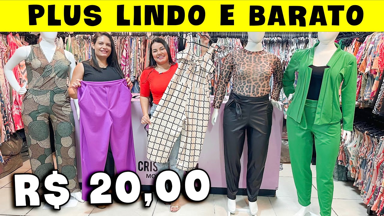 MODA PLUS LINDA E BARATA DIRETO DA FÁBRICA EM GOIÂNIA - YouTube