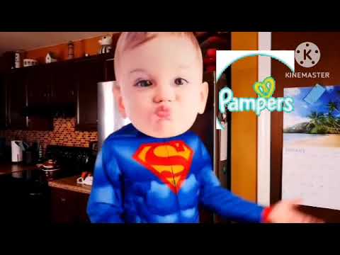 pampers superman crying babies pizza Hut - YouTube