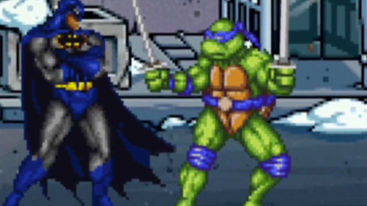 BATMAN VS LEONARDO FATALITY - YouTube