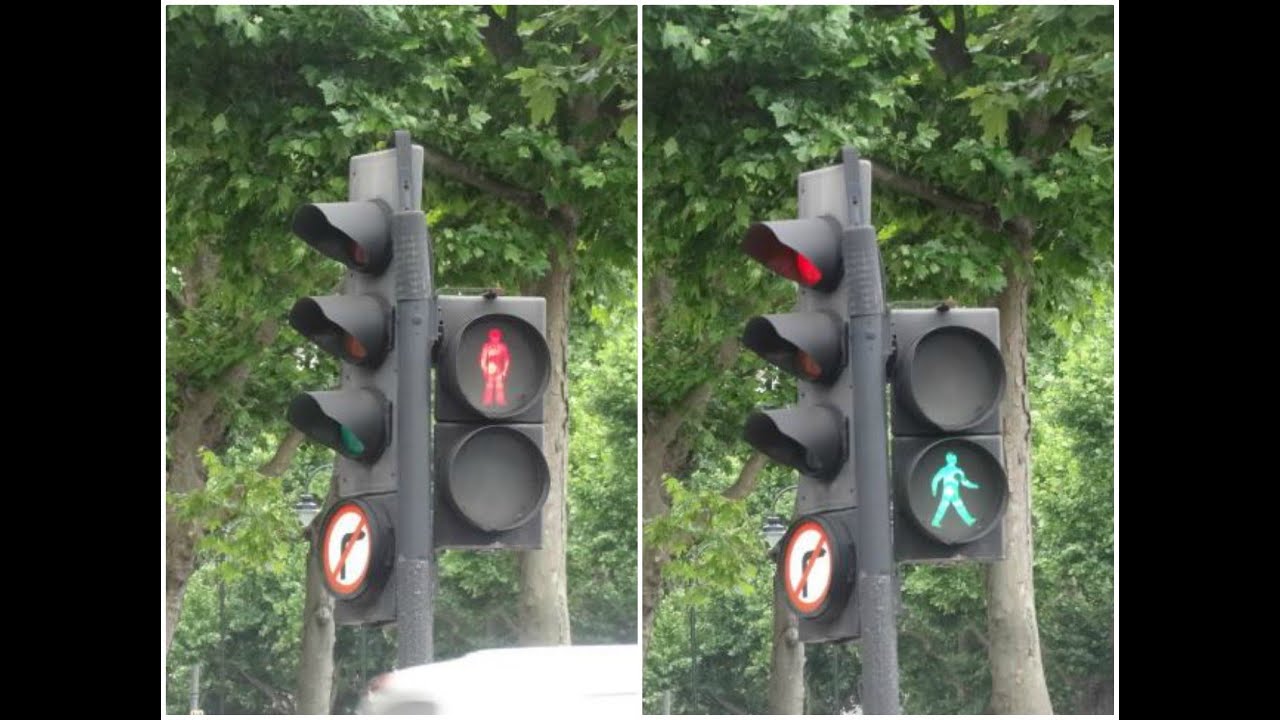 British Traffic Lights 50 - YouTube