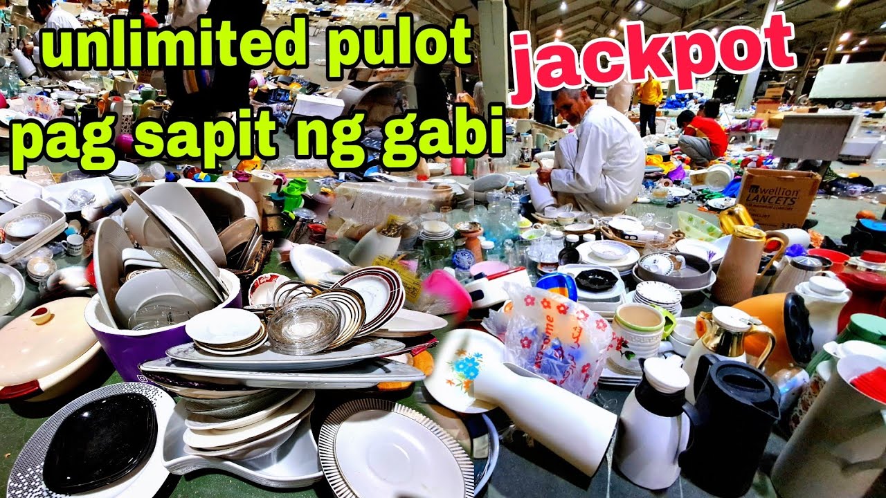 WOW 😮‼️UNLIMITED PULOT SA MGA GAMIT NA KITCHEN WARES / DUMPSTER DIVING ...