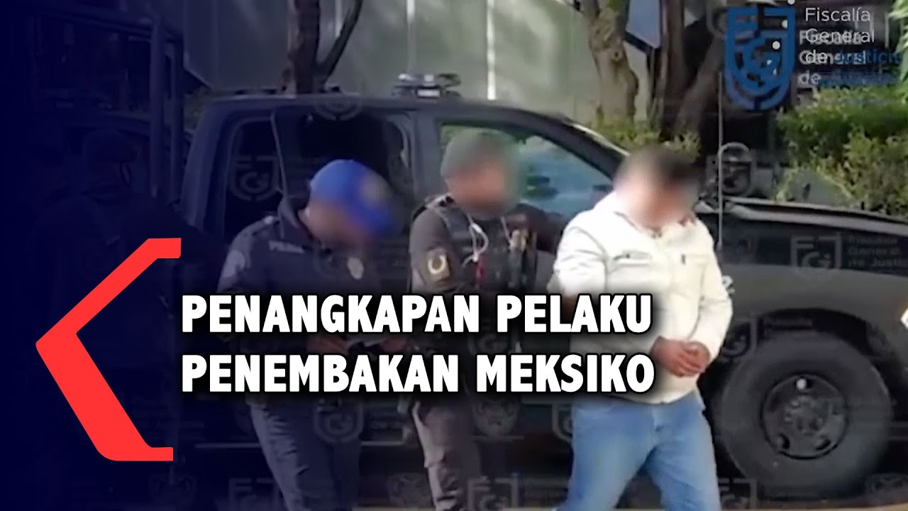 Penangkapan Pelaku Penembakan Polisi Meksiko - YouTube