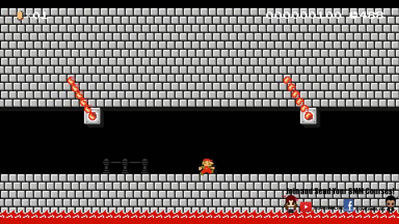 Super Mario Bros. 1-4: Castle Remix (Super Mario Maker) - YouTube