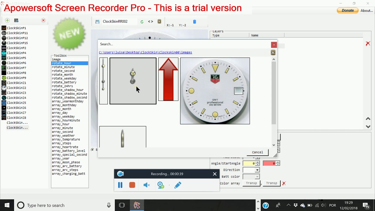 Create Your Own Smartwatch Faces ALLCALL W1 - YouTube