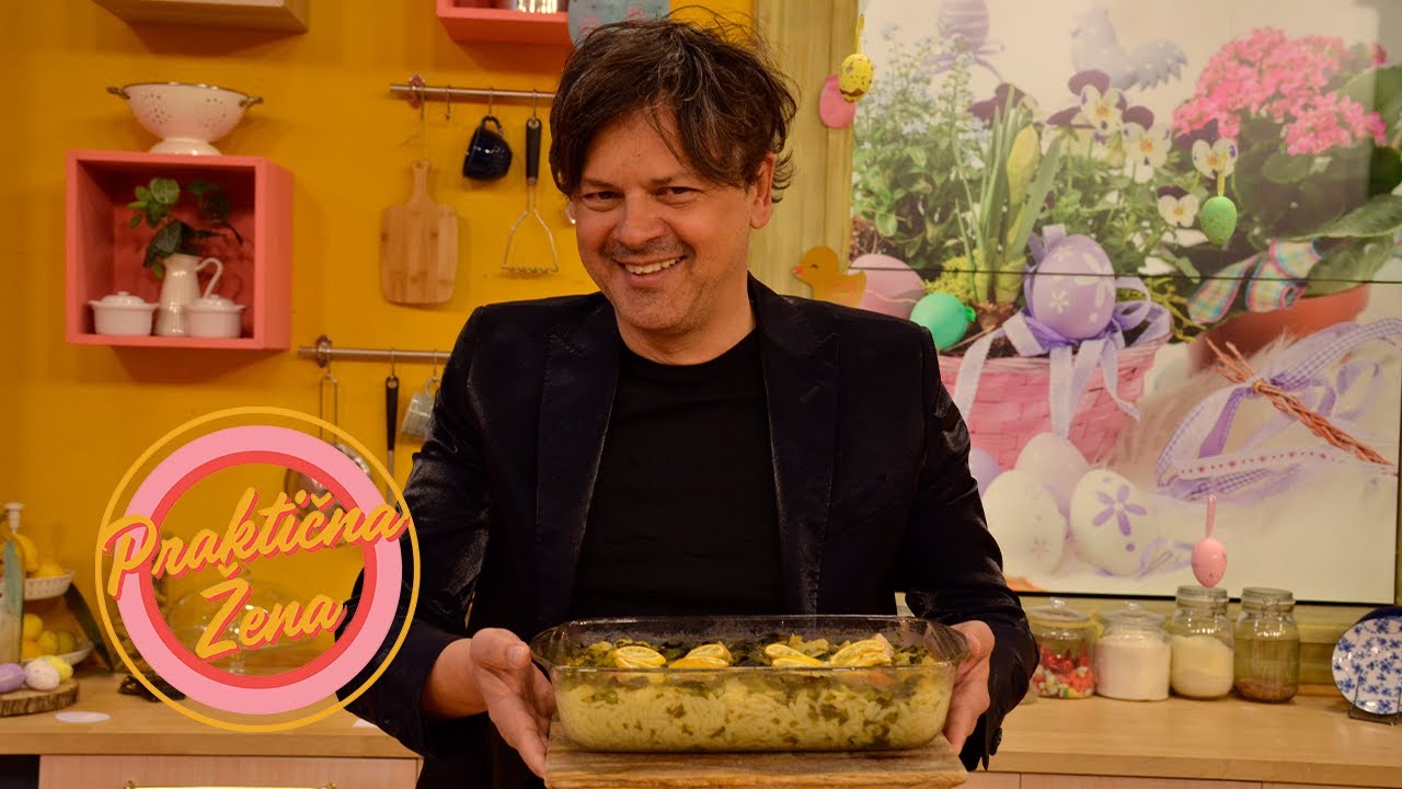 Praktična žena – Aca Regina: Losos sa orzo testeninom - YouTube