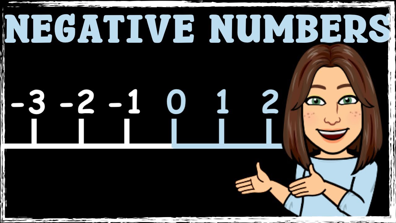 Understanding Negative Numbers | Maths with Mrs B. - YouTube