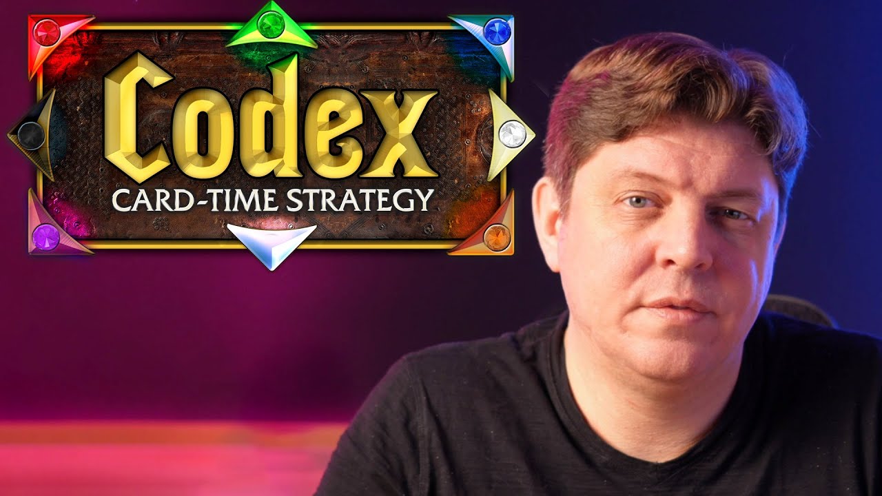 A CCG that lasts forever without new cards? (Story of "Codex") - YouTube
