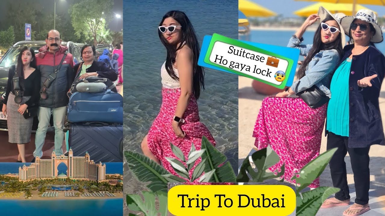 1st International Trip To Dubai | Papa Se Ho Gaya Rule Break 🥺 ...