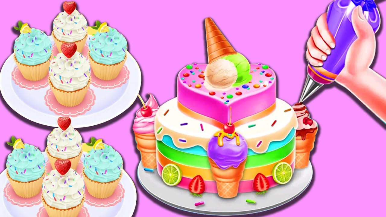 Play Fun Cakes Kids Game - Cake Cooking Game - My Bakery Empire Bake ...