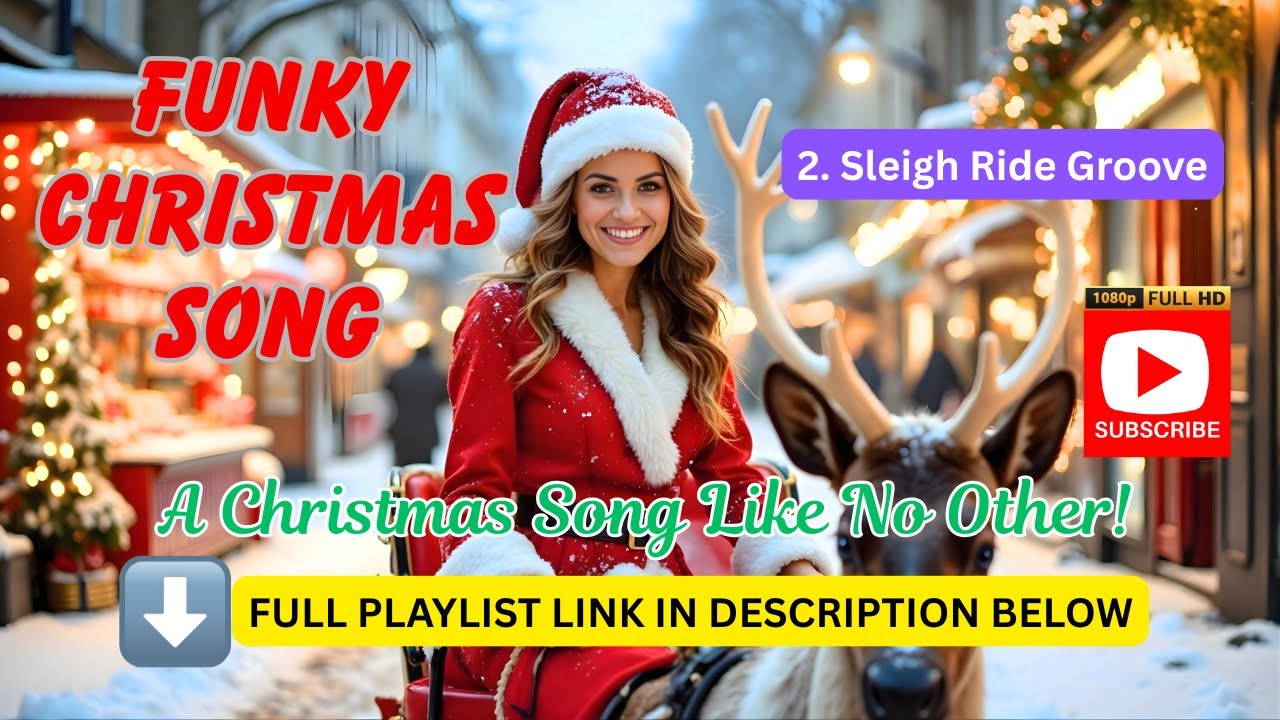 FUNKY CHRISMAS SONGS #2. A Christmas Song Like No Other! 🎄🎶🎅 # ...