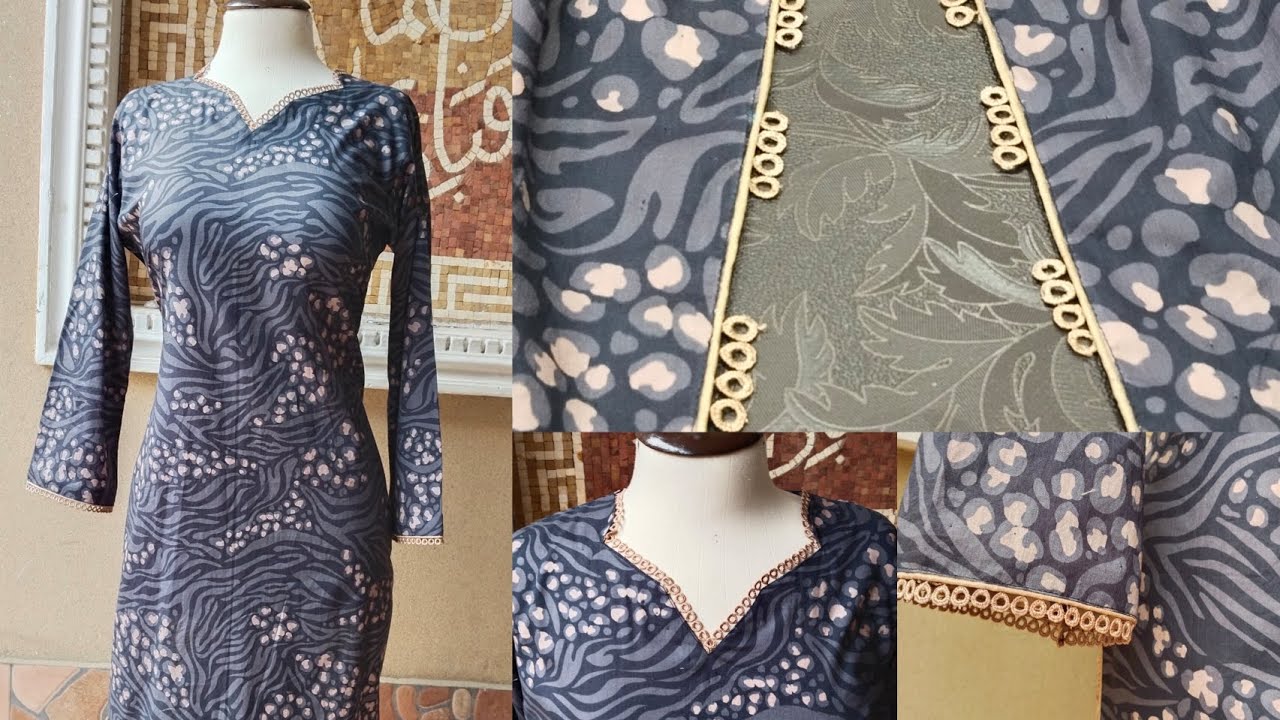 lawn suit stitching ideas| summer dress design - YouTube