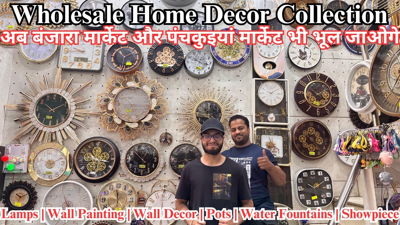 Home Decor Items at Factory Price in Sadar Bazar Home Decor Market ...