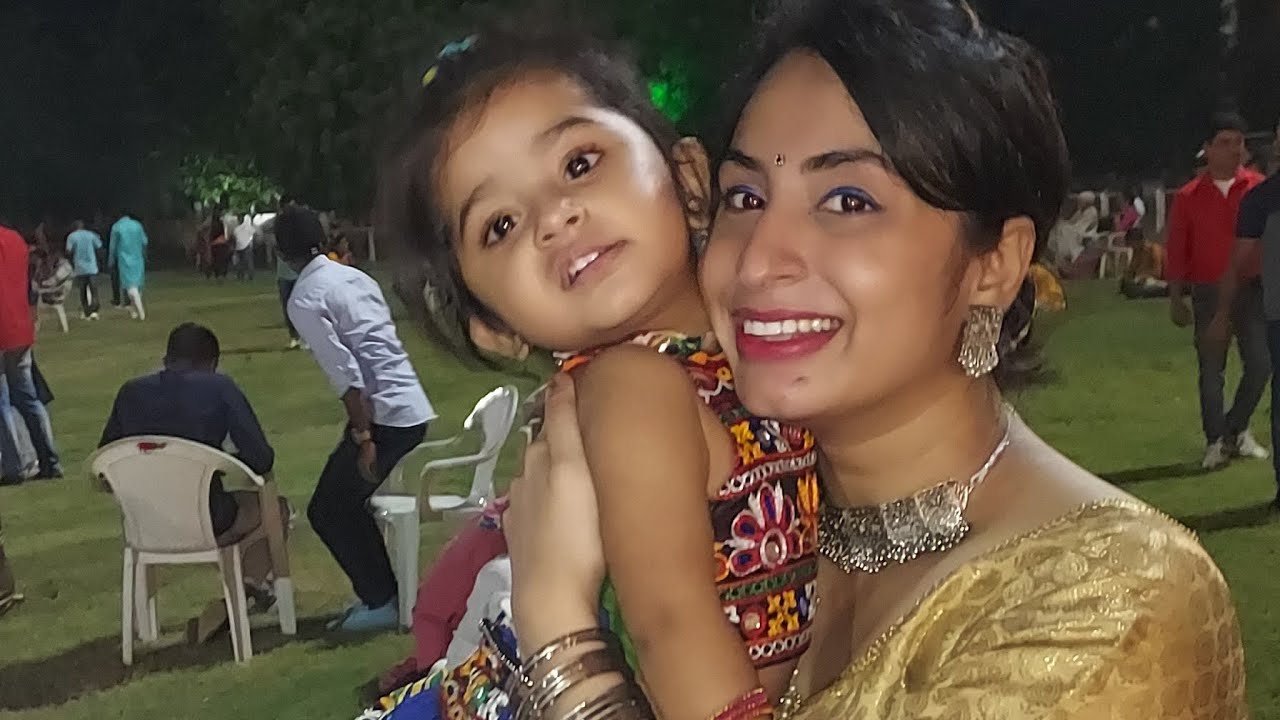 Garba @ Adani Shantigram #adani #shantigram #happy #cutebaby # ...